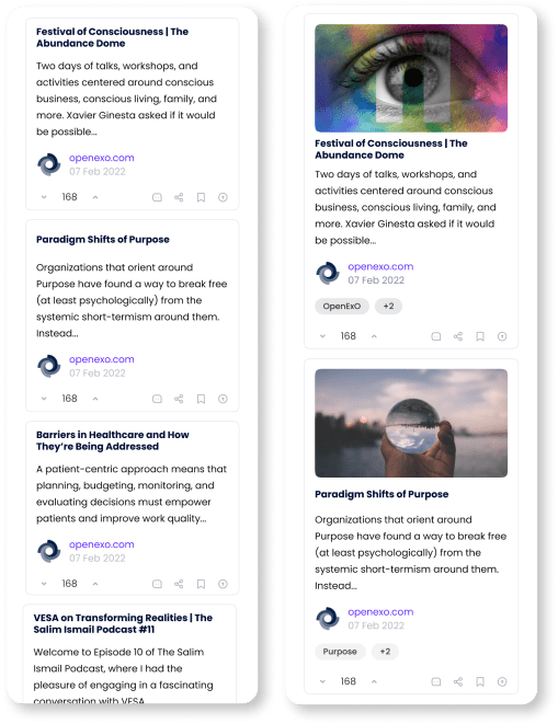 All About Feeds – OpenExO
