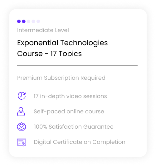 Exponential Technologies Course – OpenExO